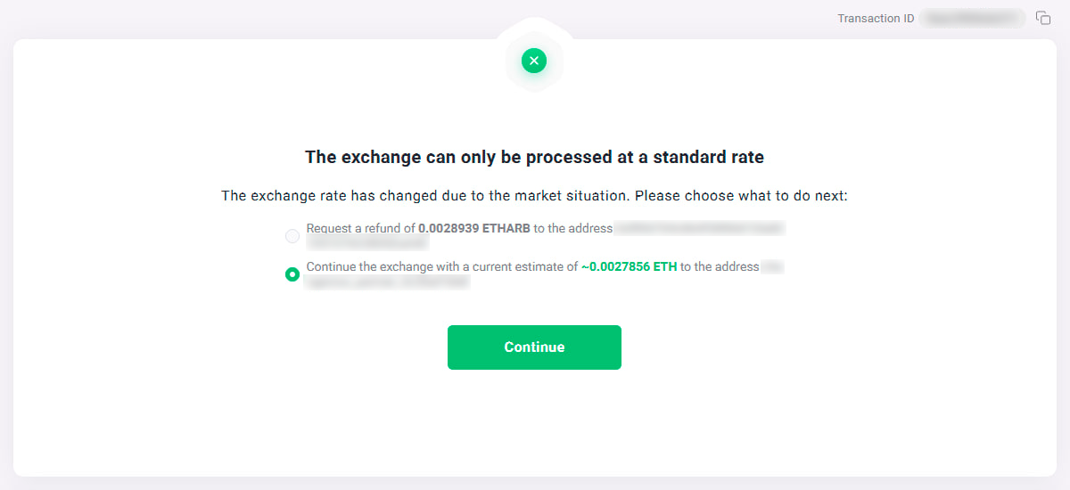 How do I create an exchange? – ChangeNOW | Help Center